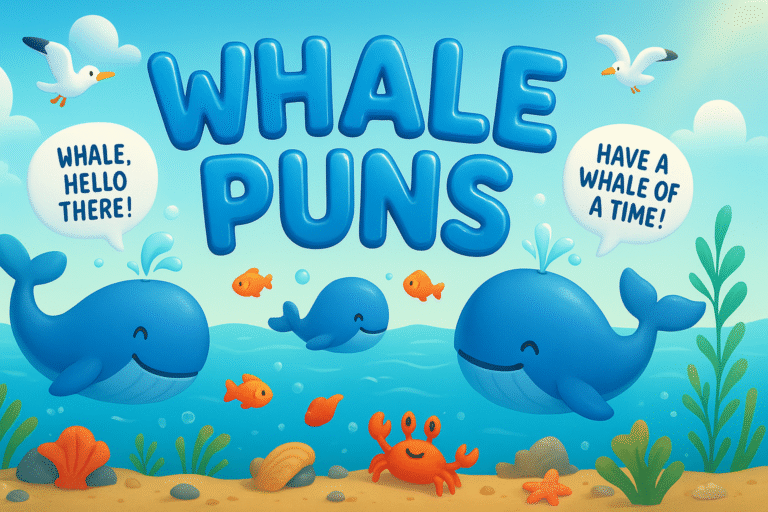 100+ Whale Puns That Will Make You Splash with Laughter